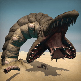 Heroic Fantasy Bosses: Giant Worm