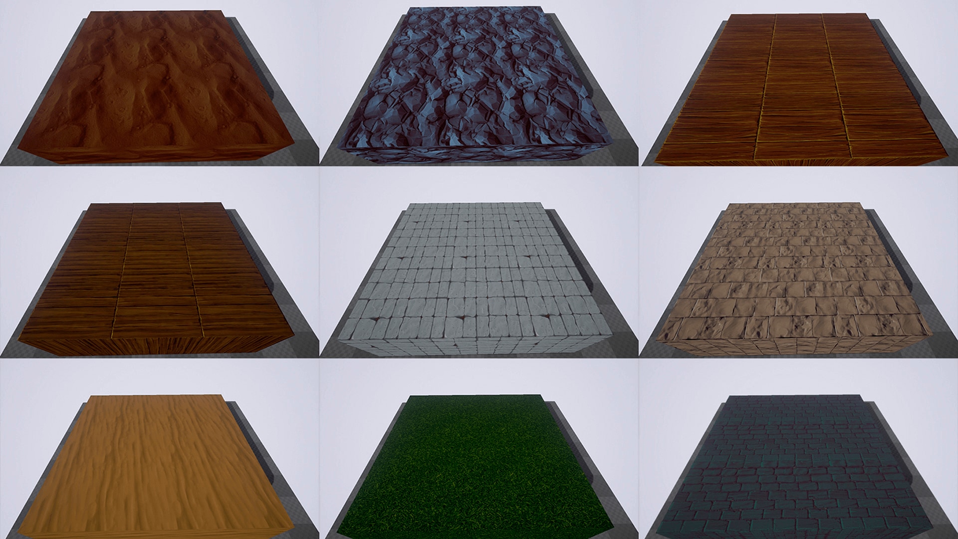 Hand Painted Tiled Textures in Textures - UE Marketplace