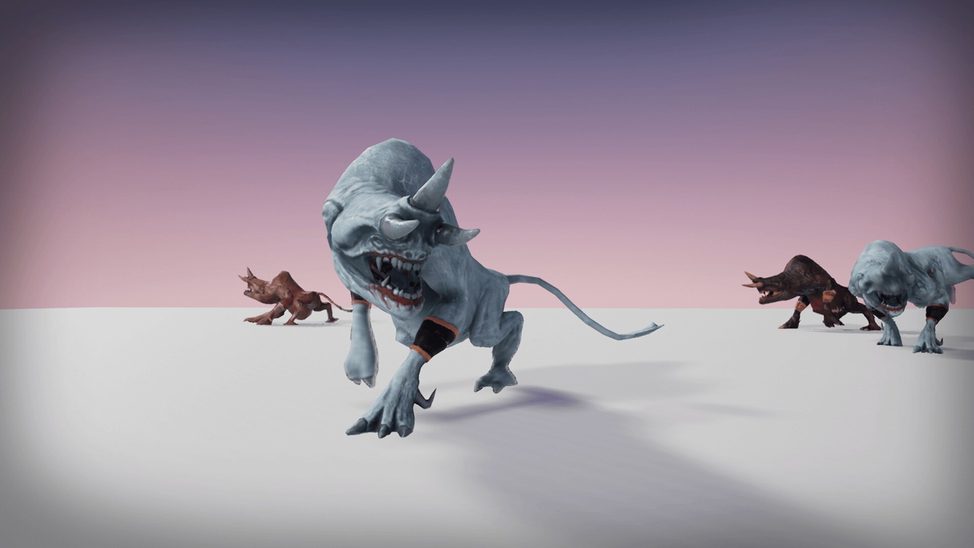 Horned Monster in Characters - UE Marketplace