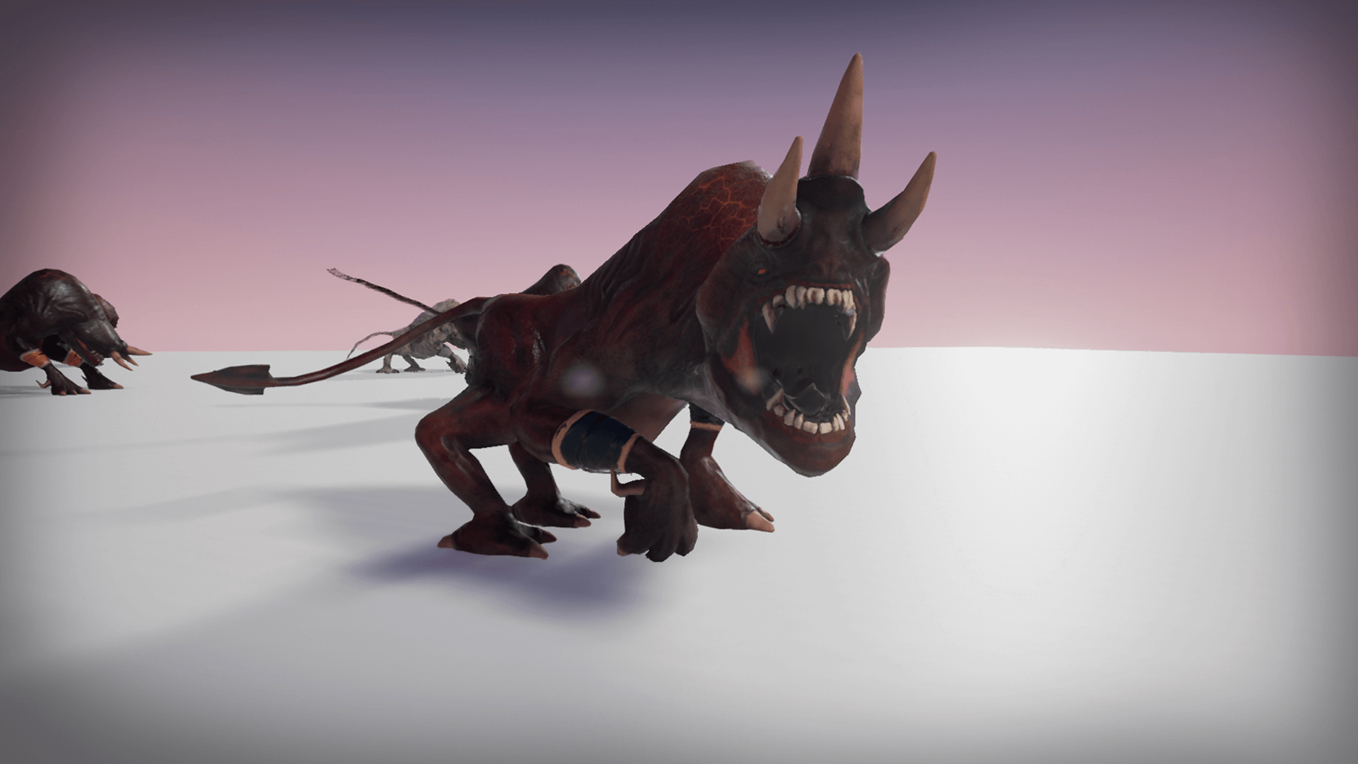 Horned Monster by MalberS Animations in Characters - UE4 Marketplace