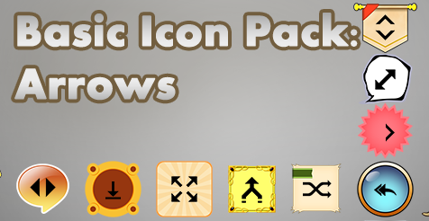 Icon Pack: Arrows in 2D Assets - UE Marketplace