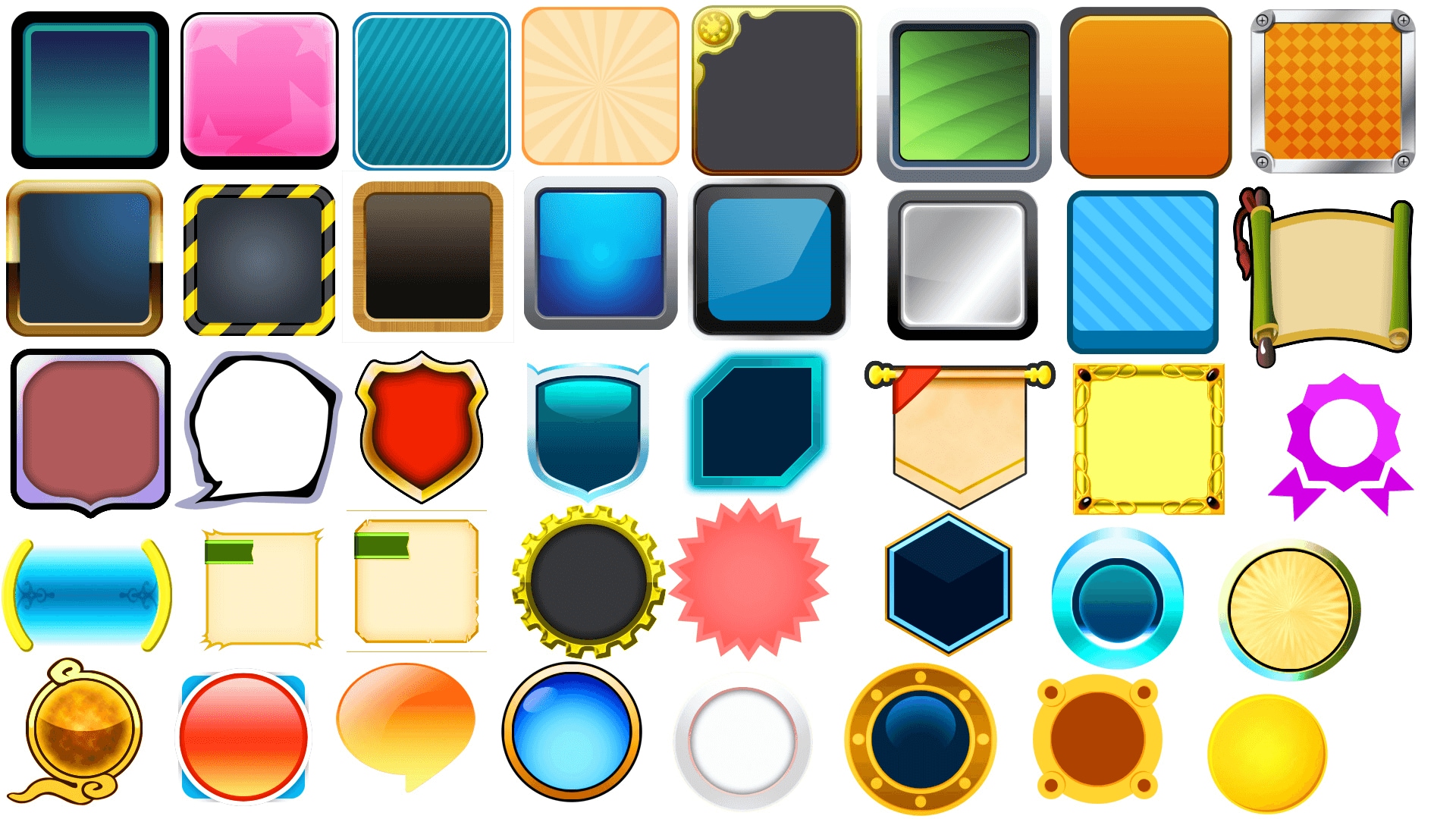 Icon Pack: Space in 2D Assets - UE Marketplace