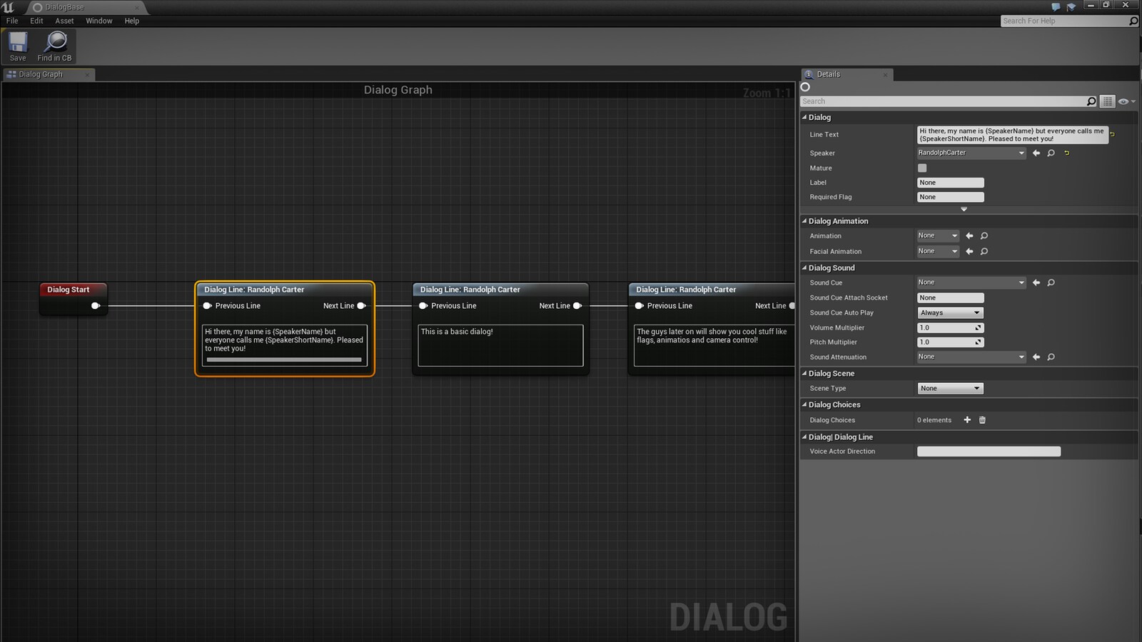 Integrated Dialog Plugin in Code Plugins - UE Marketplace