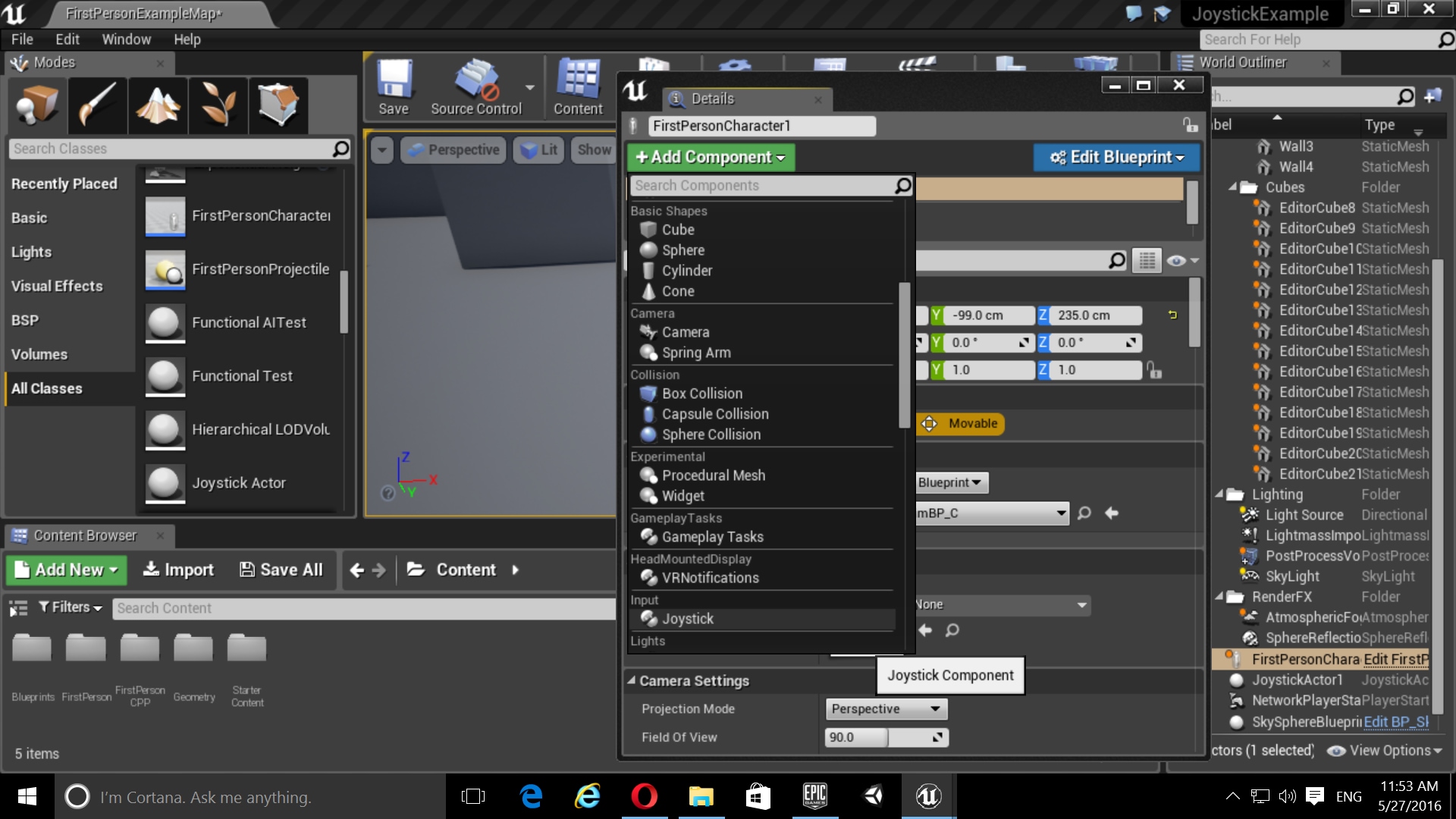 Joystick Plugin in Code Plugins - UE Marketplace