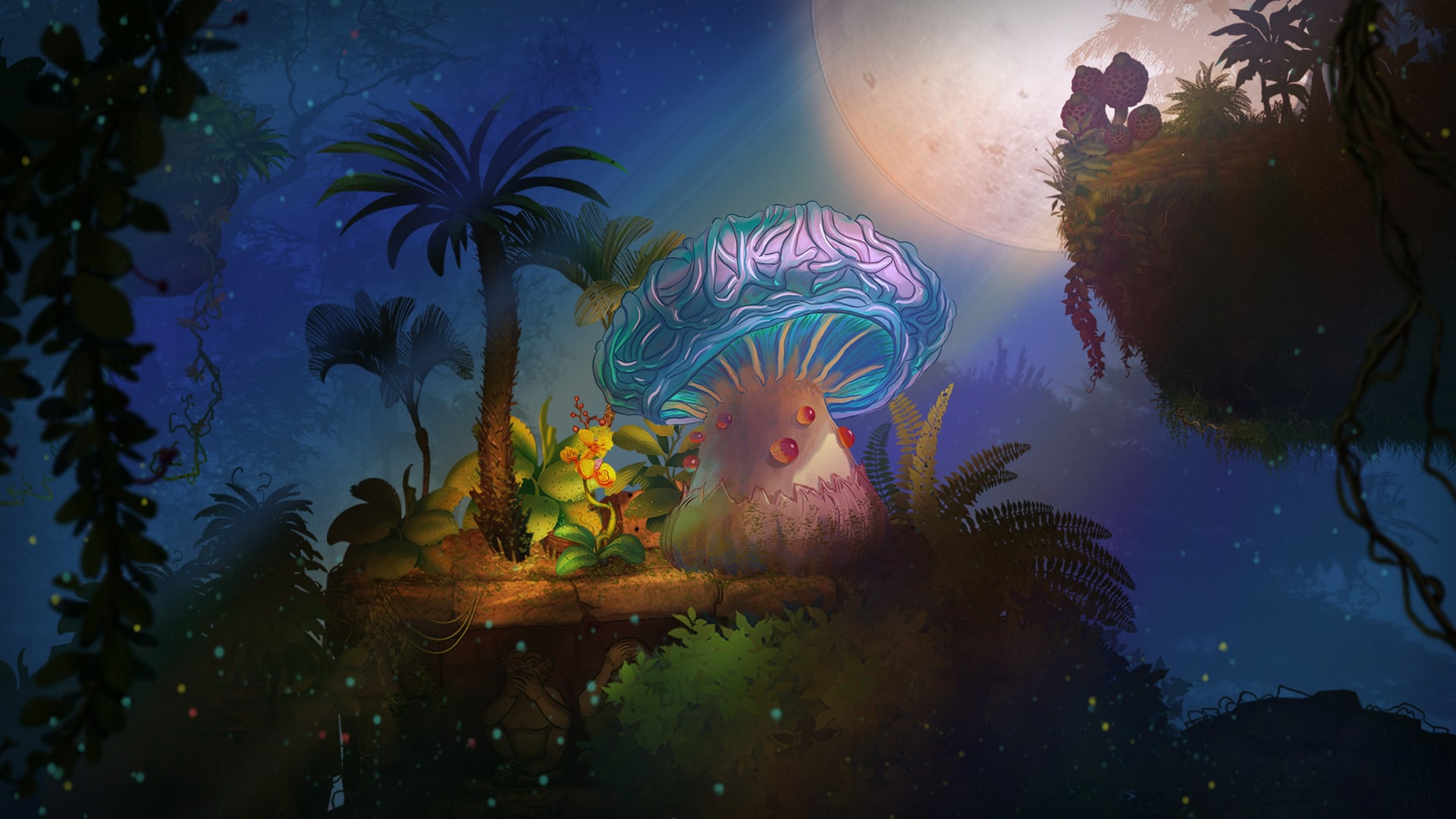 2D Jungle Pack Handcrafted Art in 2D Assets - UE Marketplace