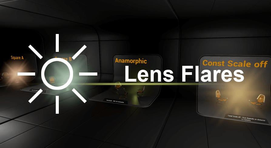 Custom Lens Flares Material in Visual Effects - UE Marketplace