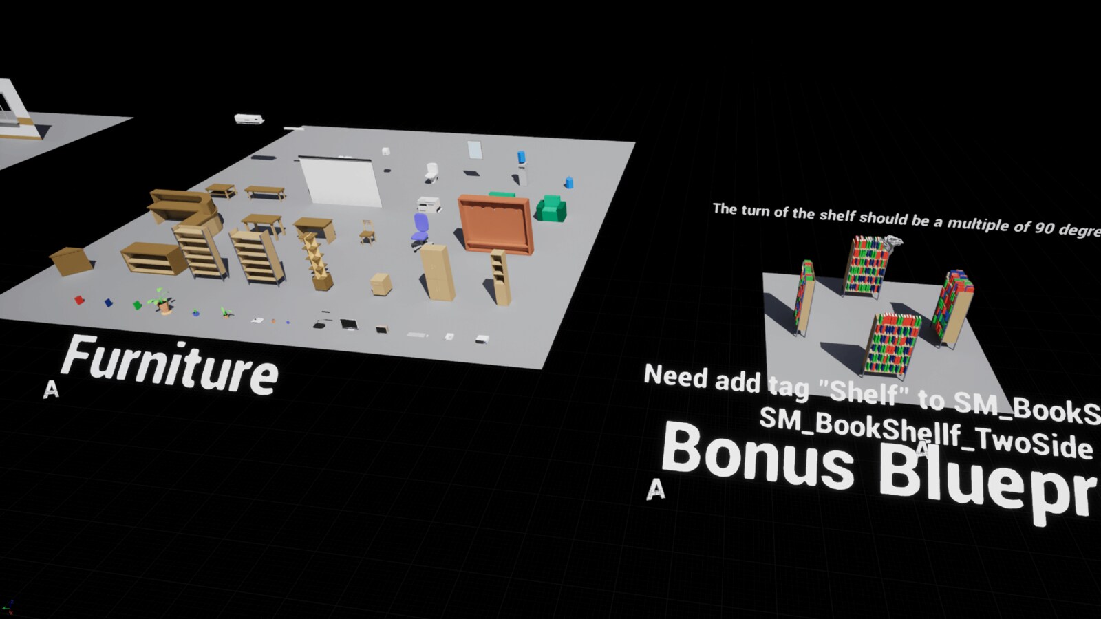 Low Poly Library：環境 - UE マーケットプレイス