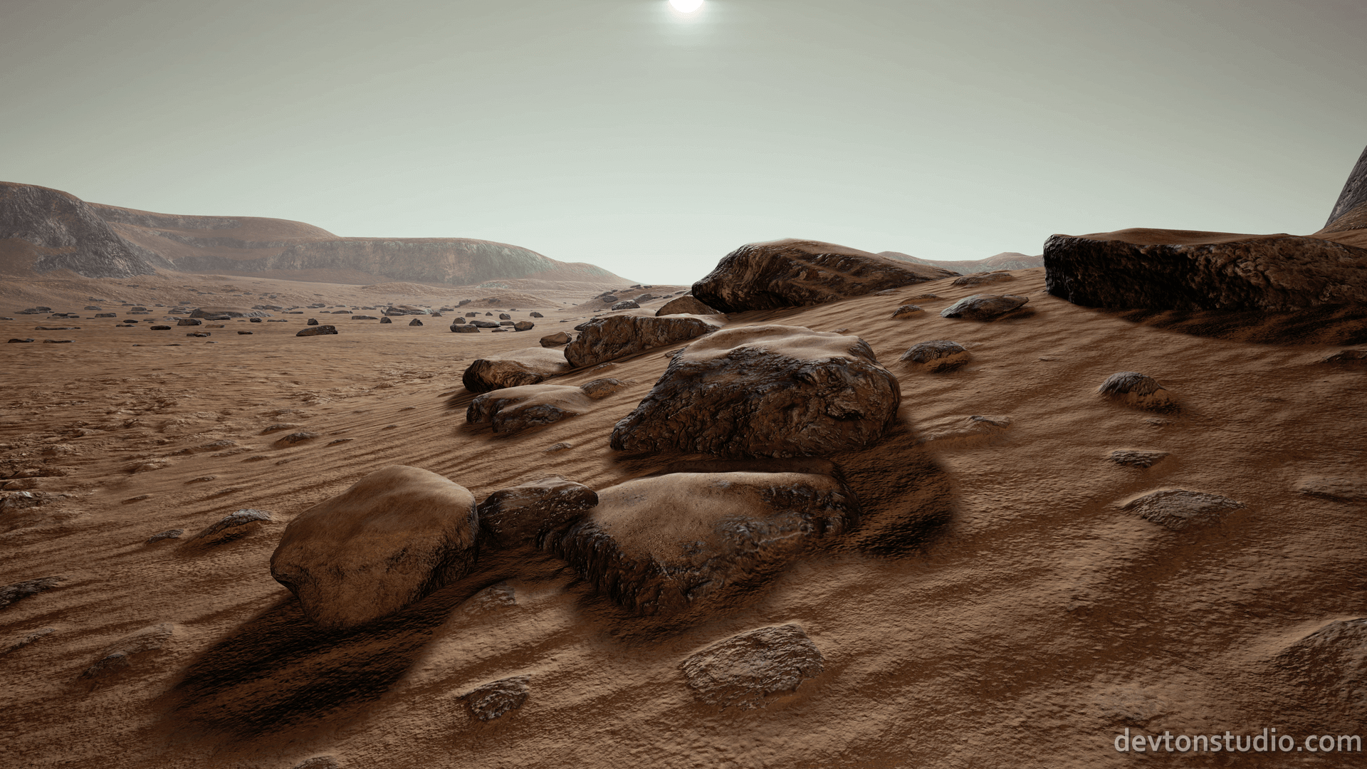 Wallpaperstocknet Mars Landscape Wallpapers