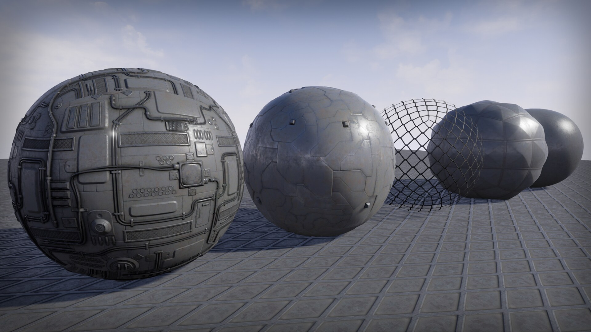 20 Metallic Textures in Materials - UE Marketplace