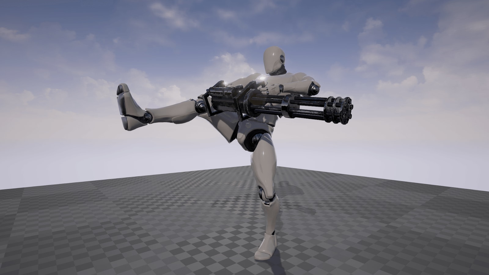 Minigun Animset Pro in Animations - UE Marketplace