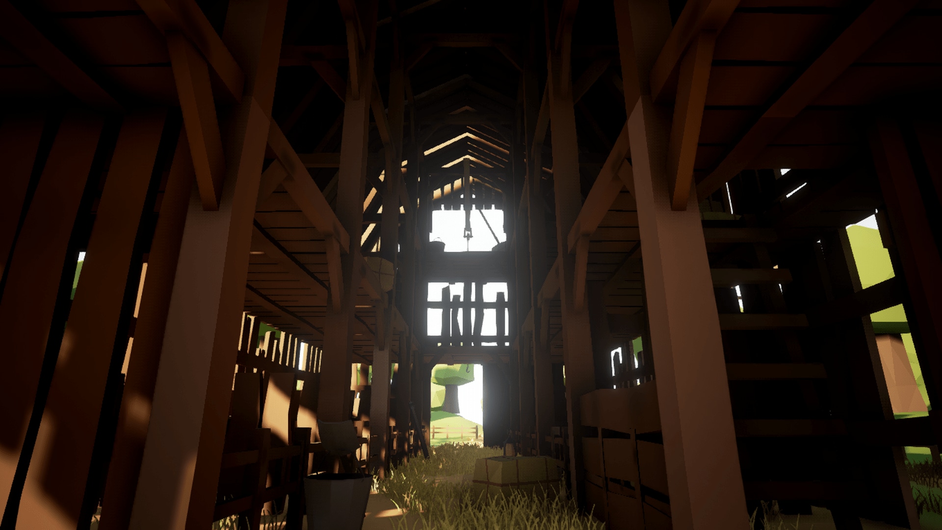 Modular Building Barn, 카테고리 배경 - UE 마켓플레이스