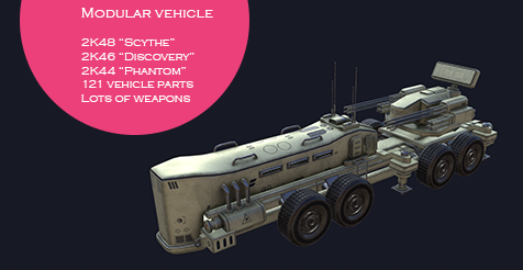 Modular Vehicle in Blueprints - UE Marketplace