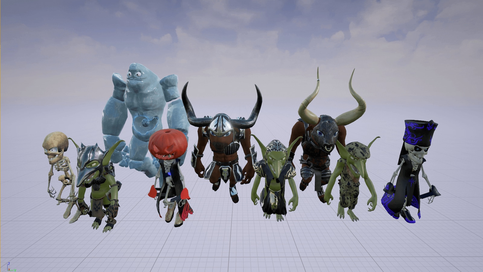 Monster Pack in Characters - UE Marketplace