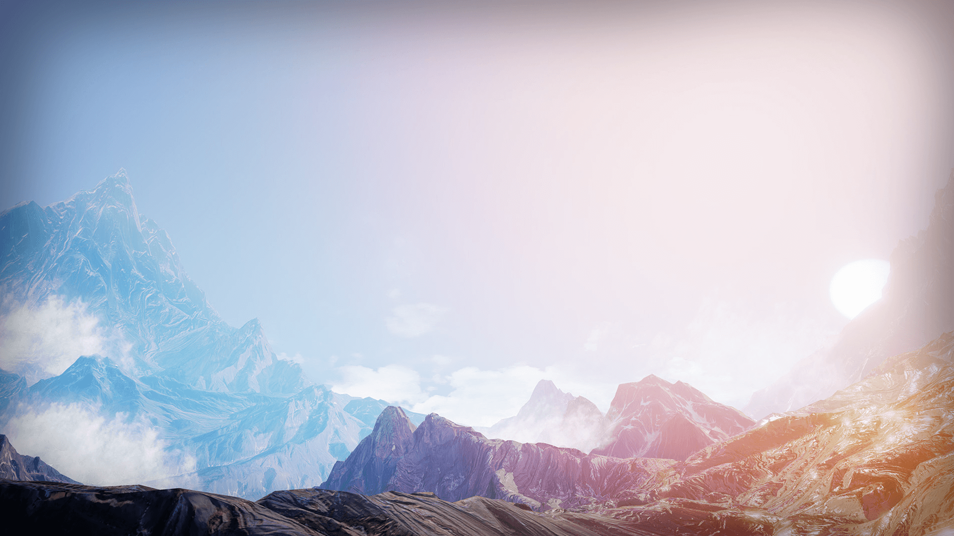 Scenic Background Mountains pack Vol 1 by Matima studio in Props - UE4 ...