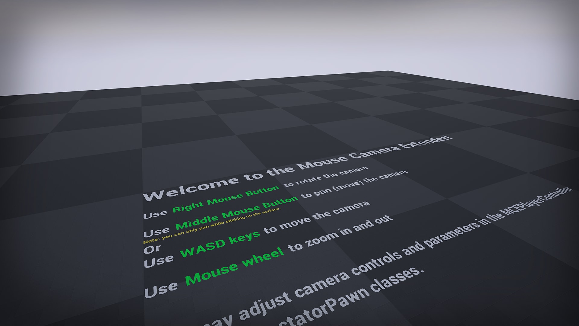 Mouse Camera Extender in Blueprints - UE Marketplace