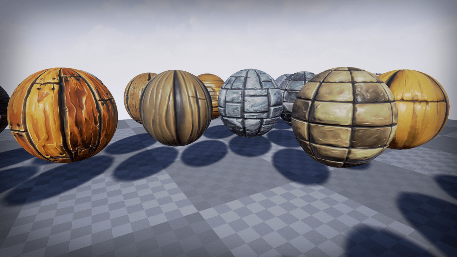 Stylized Architectural Material Pack in Materials - UE Marketplace