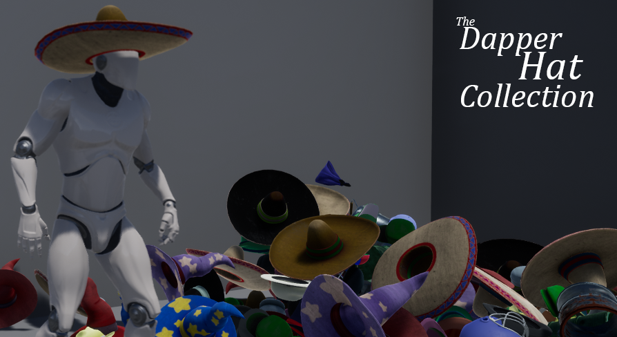 Dapper Hat Collection #1 in Props - UE Marketplace