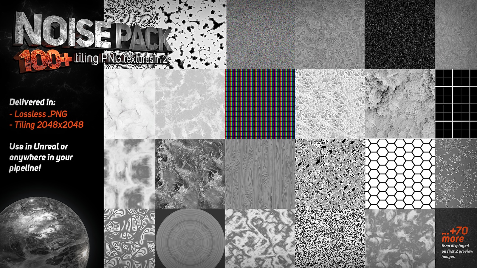 100+ Noise Texture Pack in Textures - UE Marketplace