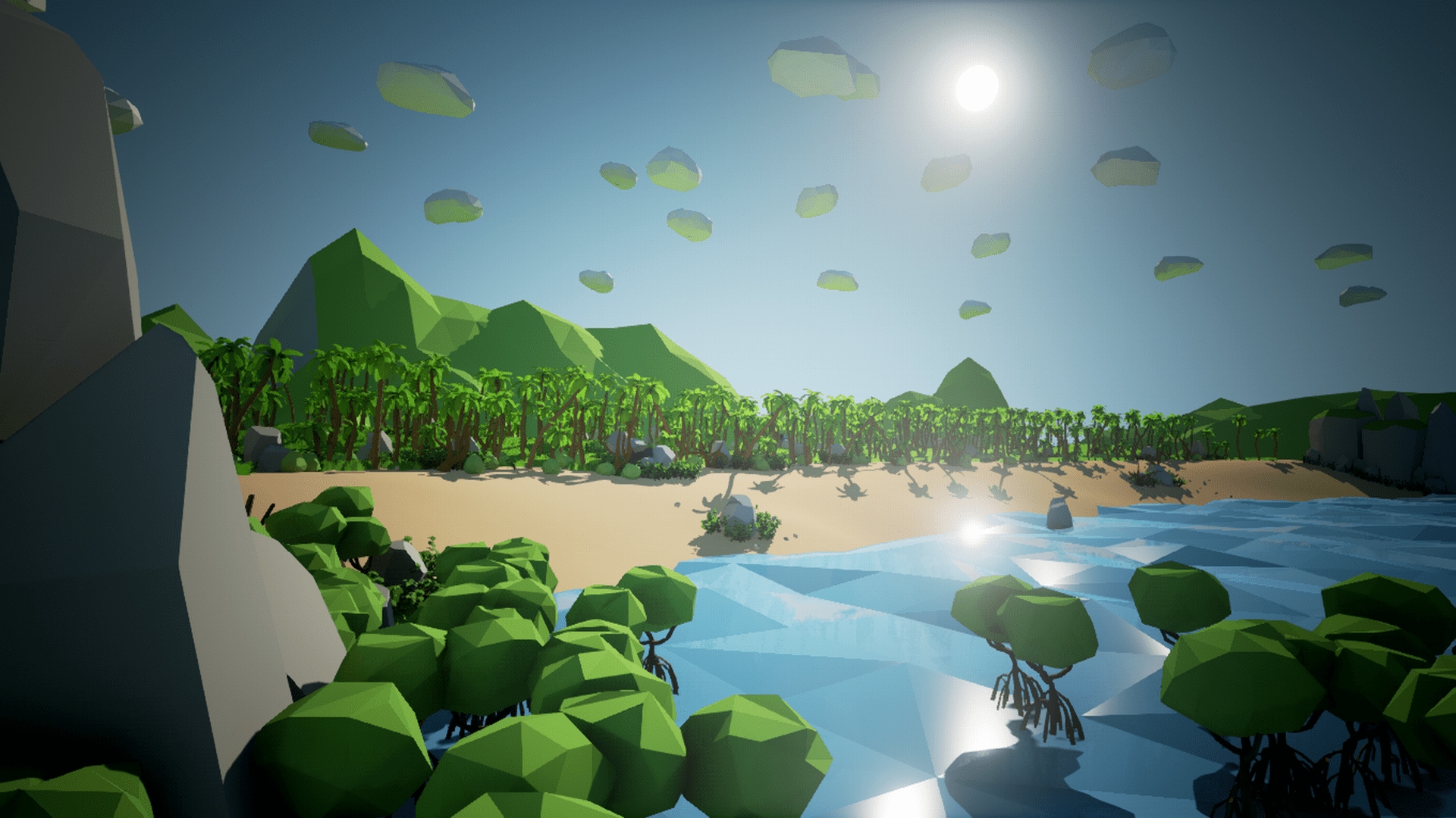 Olbert's Low Poly: Coast in Environments - UE Marketplace