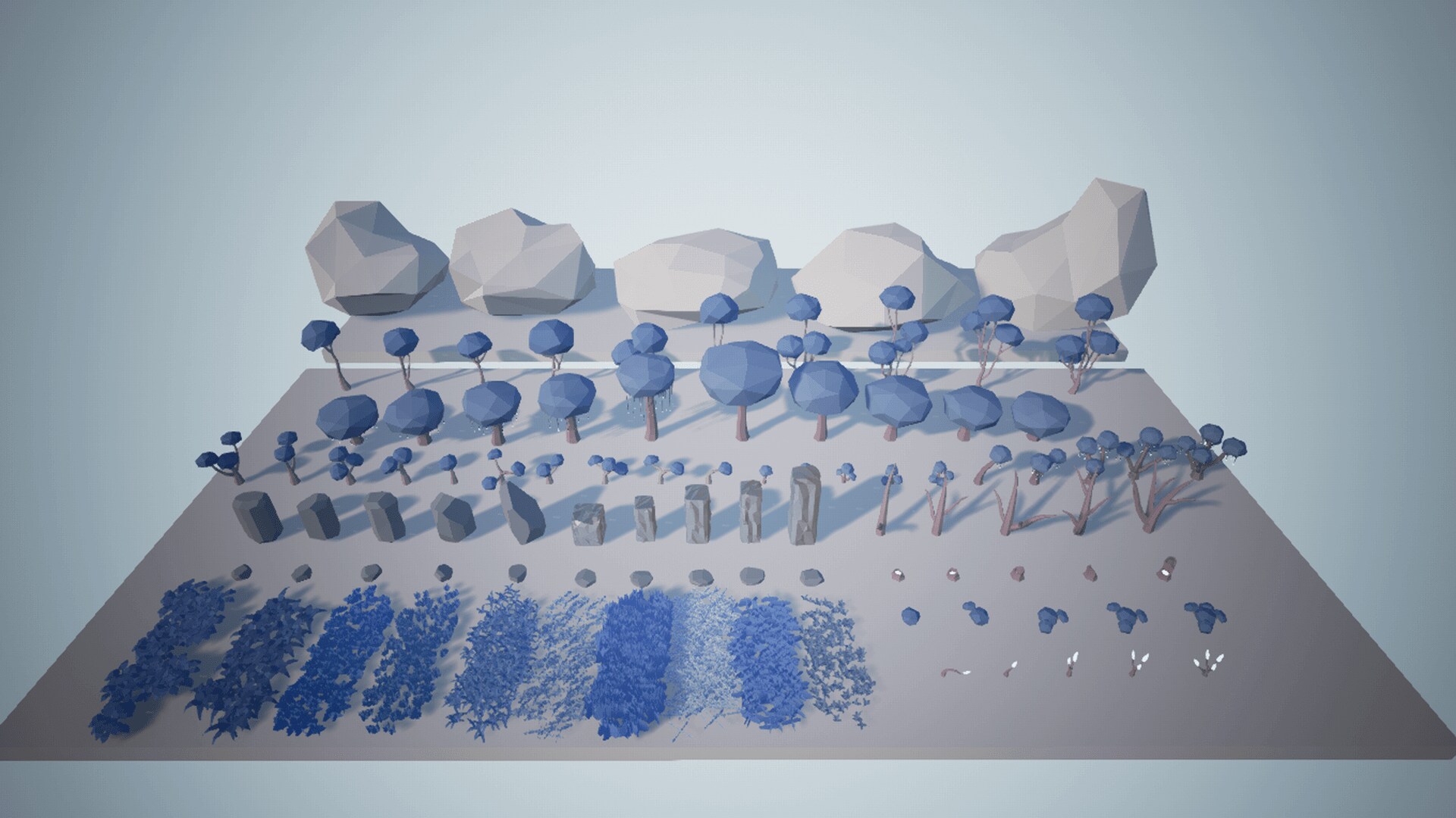 Olbert’s Low Poly: Crepuscular Forest – ASSET CLOUD