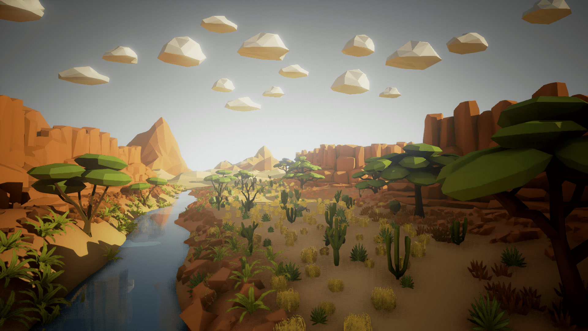 Olbert's Low Poly: Desert by Whitman And Olbert in Environments - UE4 ...
