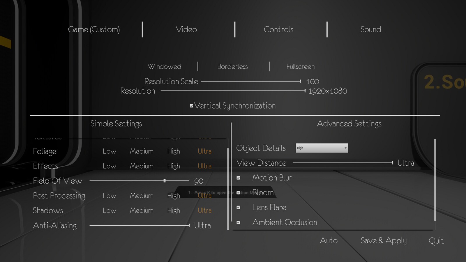 Option Menu Kit In Code Plugins Ue Marketplace