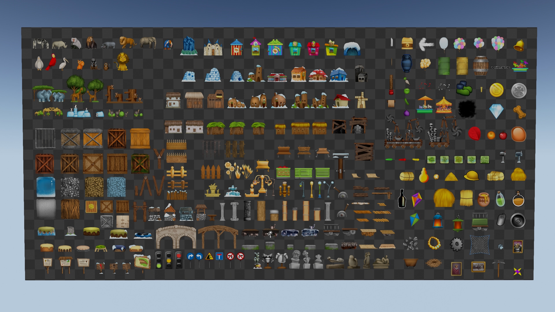 675 Handpainted Sprites Pack in 2D Assets - UE Marketplace