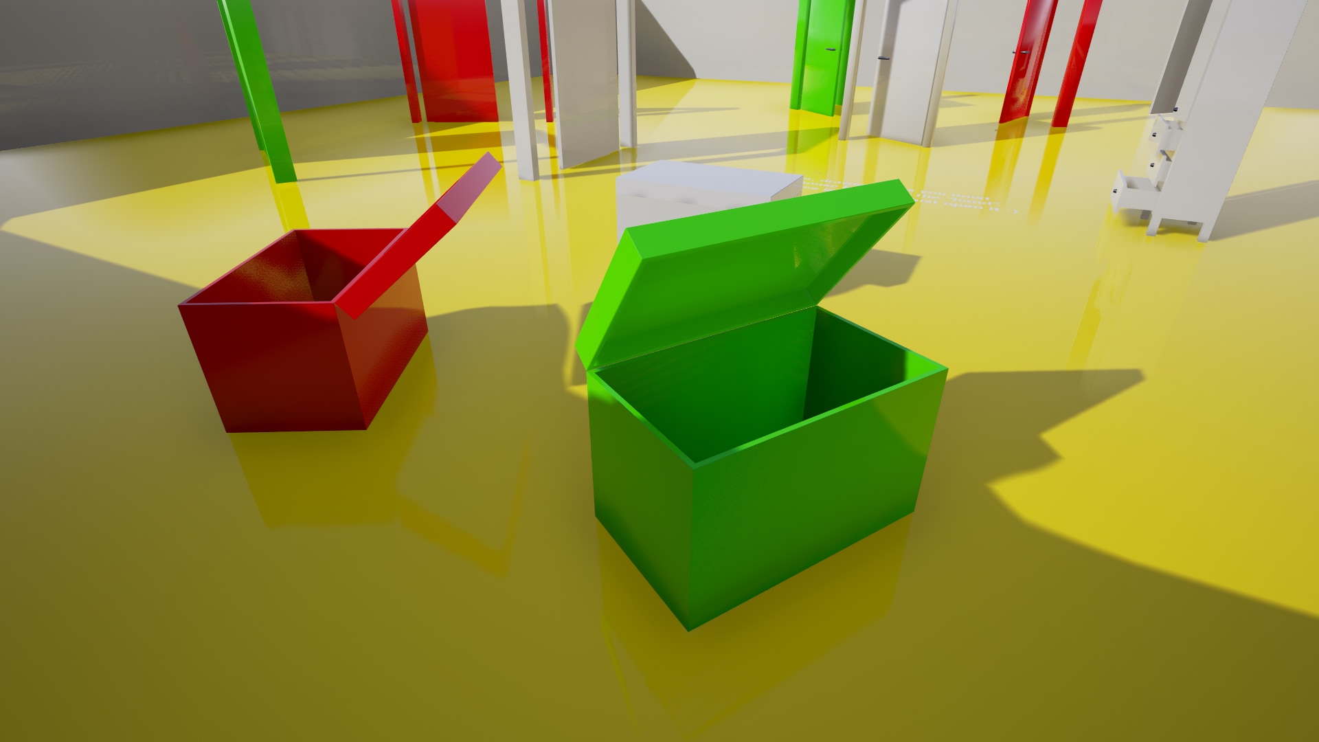 Interactable Physical Door in Blueprints - UE Marketplace