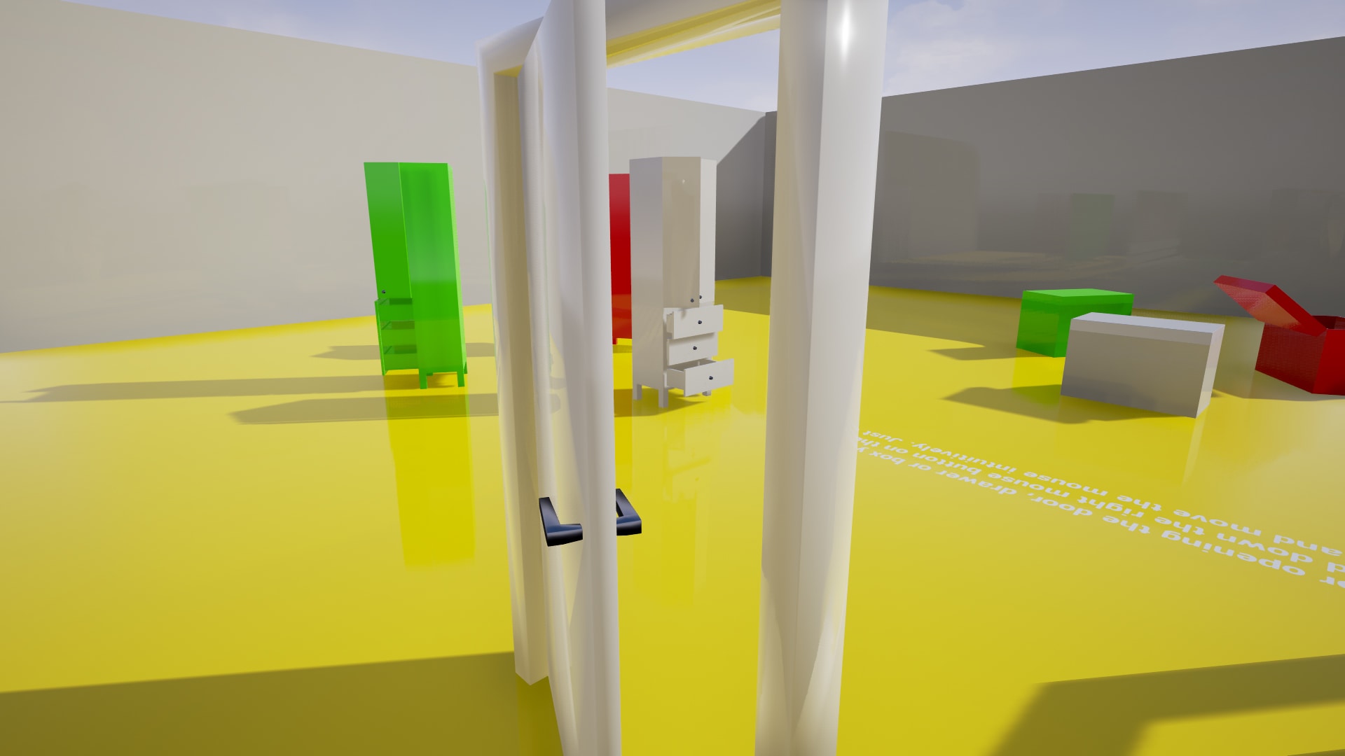 在蓝图创建的Interactable Physical Door - 虚幻引擎商城