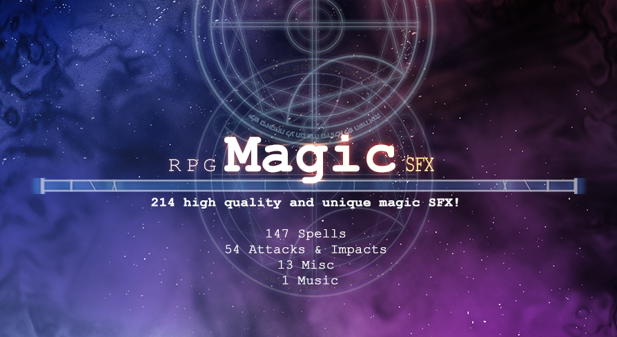 RPG Magic SFX Pack in Sound Effects - UE Marketplace