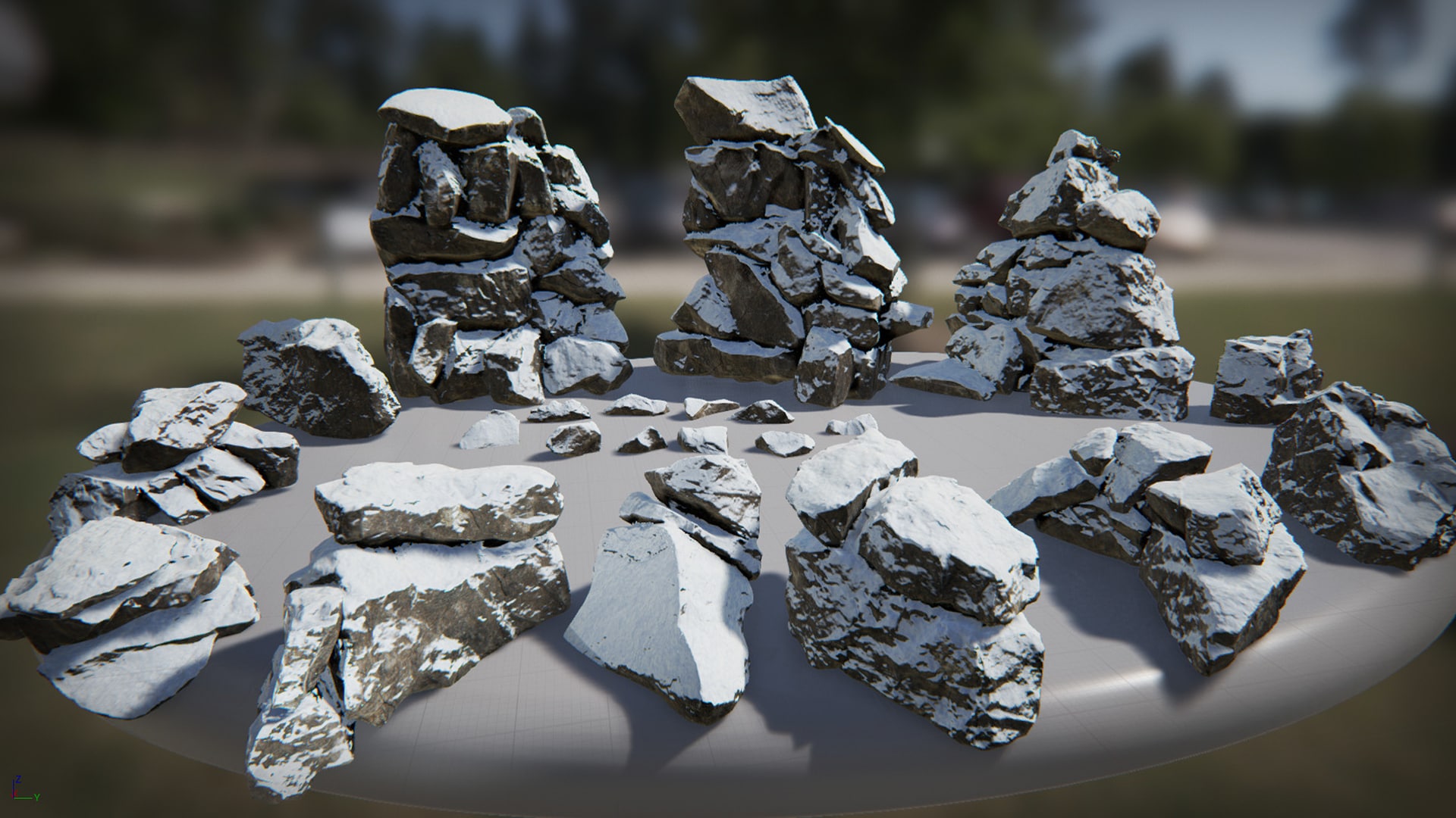 Real rocks Vol II in Props - UE Marketplace