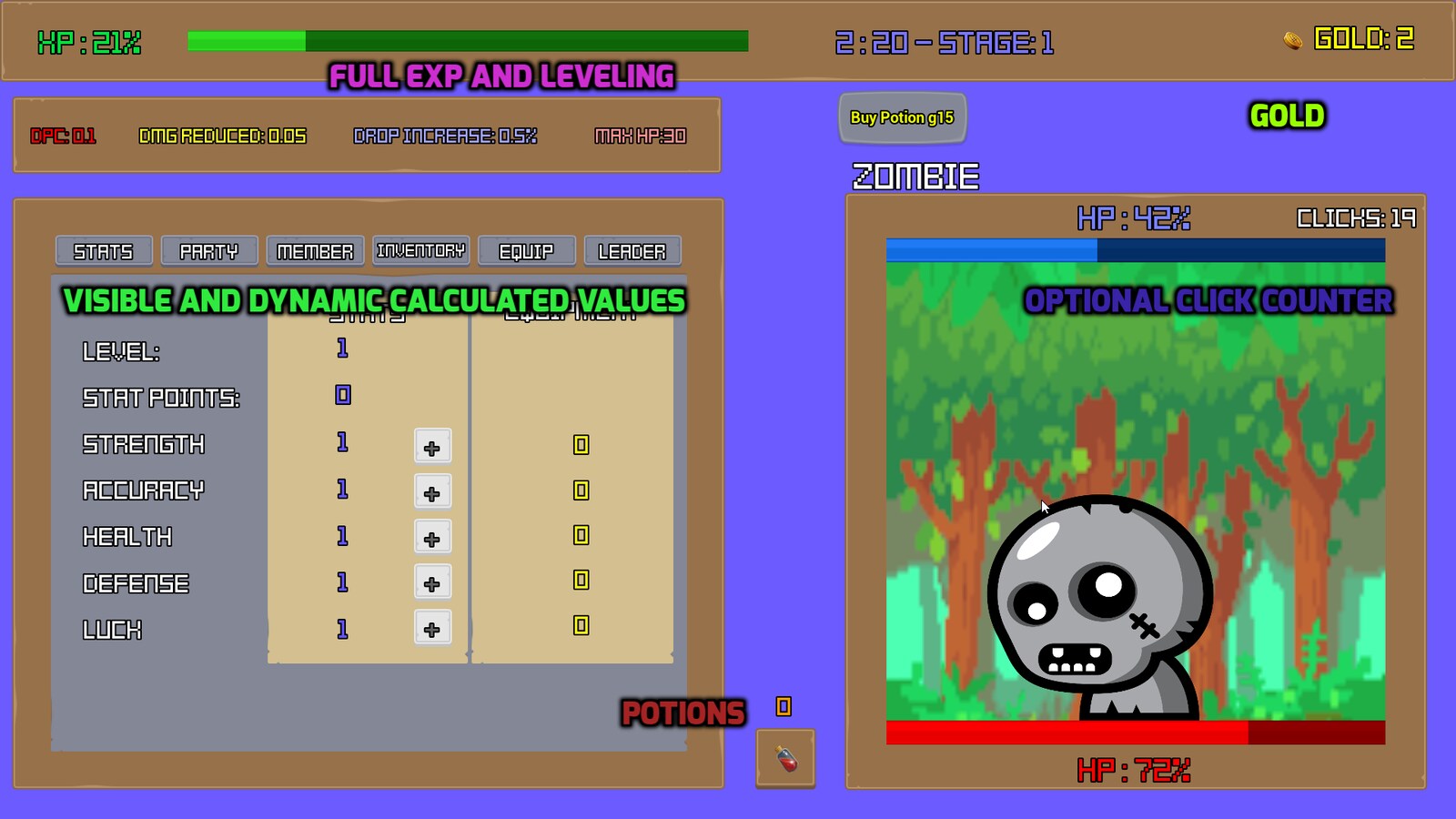 Vega's Clicker Toolkit in Blueprints - UE Marketplace