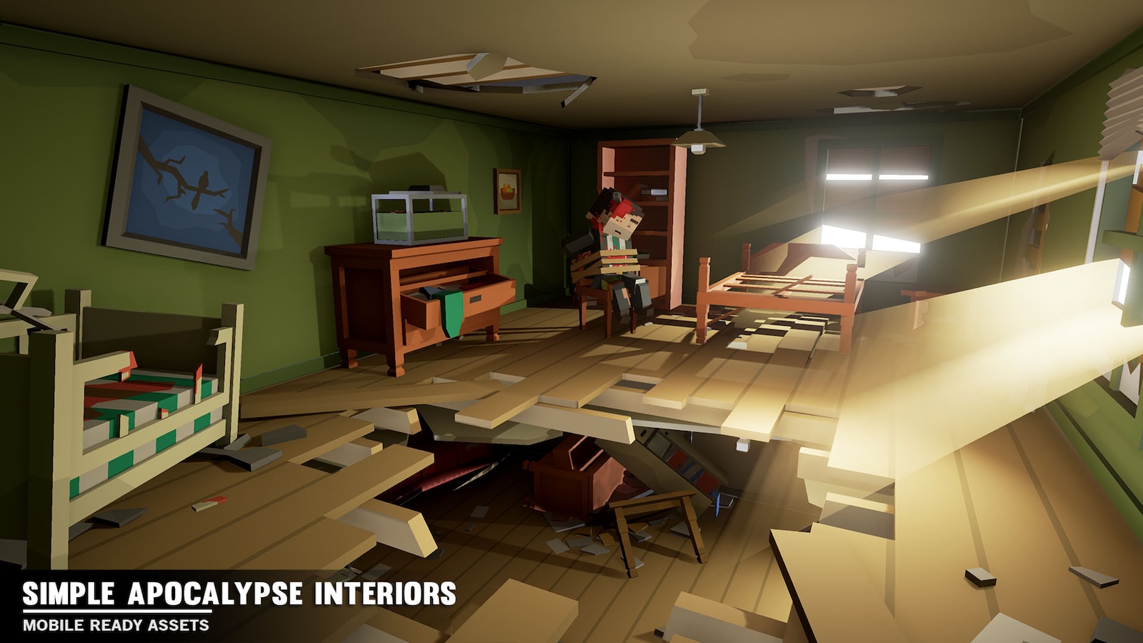 Simple Apocalypse Interiors in Environments - UE Marketplace
