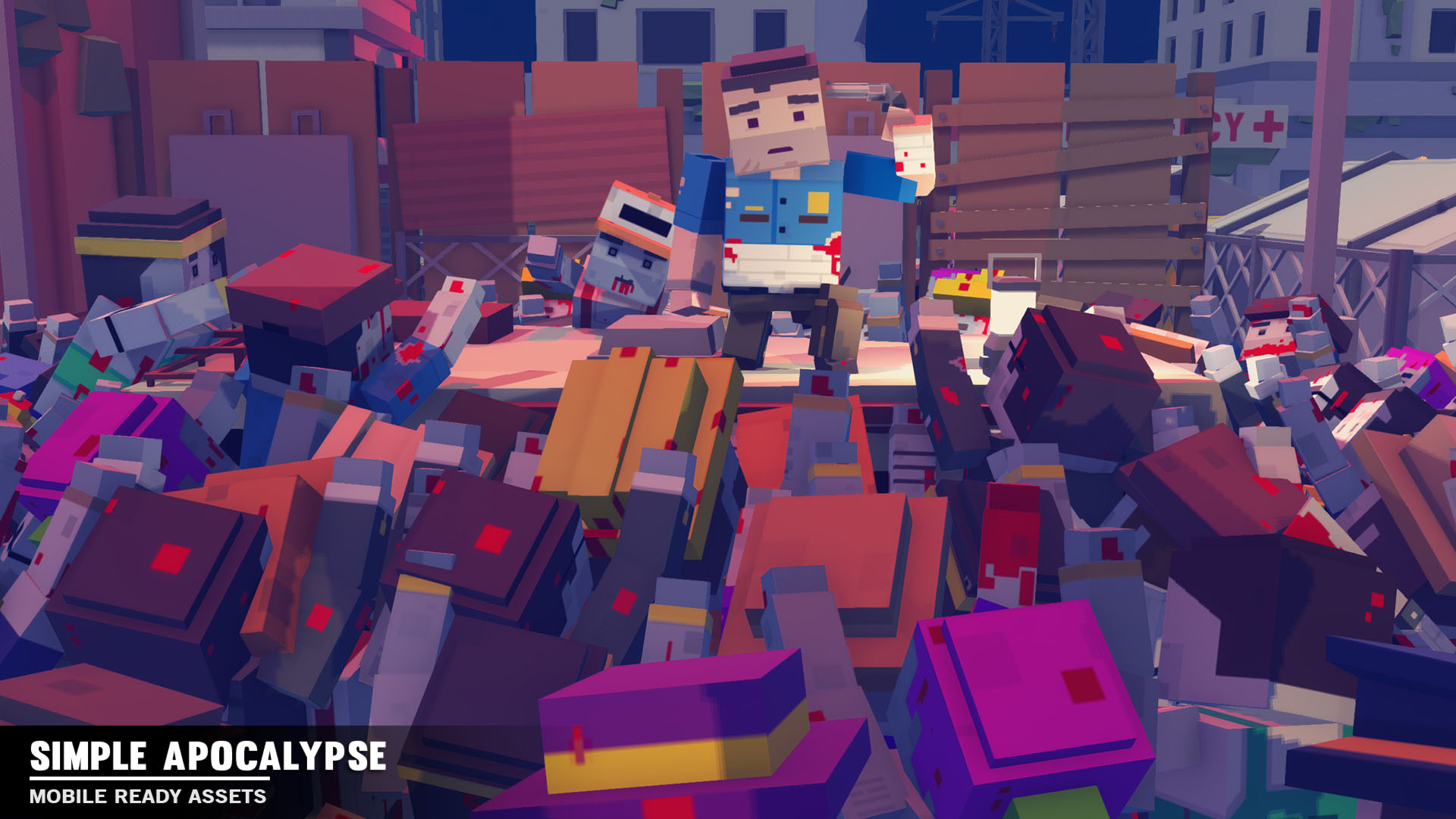 Simple Apocalypse by Synty Studios in Environments - UE4 Marketplace