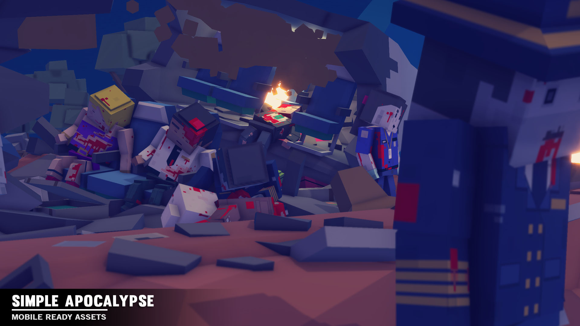 Simple Apocalypse by Synty Studios in Environments - UE4 Marketplace