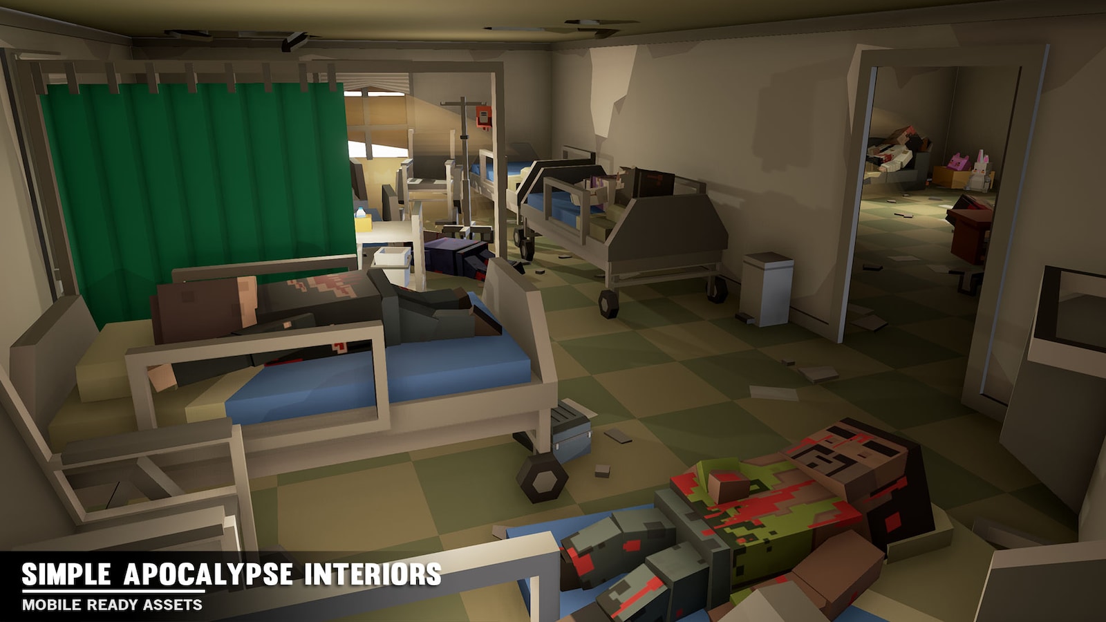Simple Apocalypse Interiors in Environments - UE Marketplace