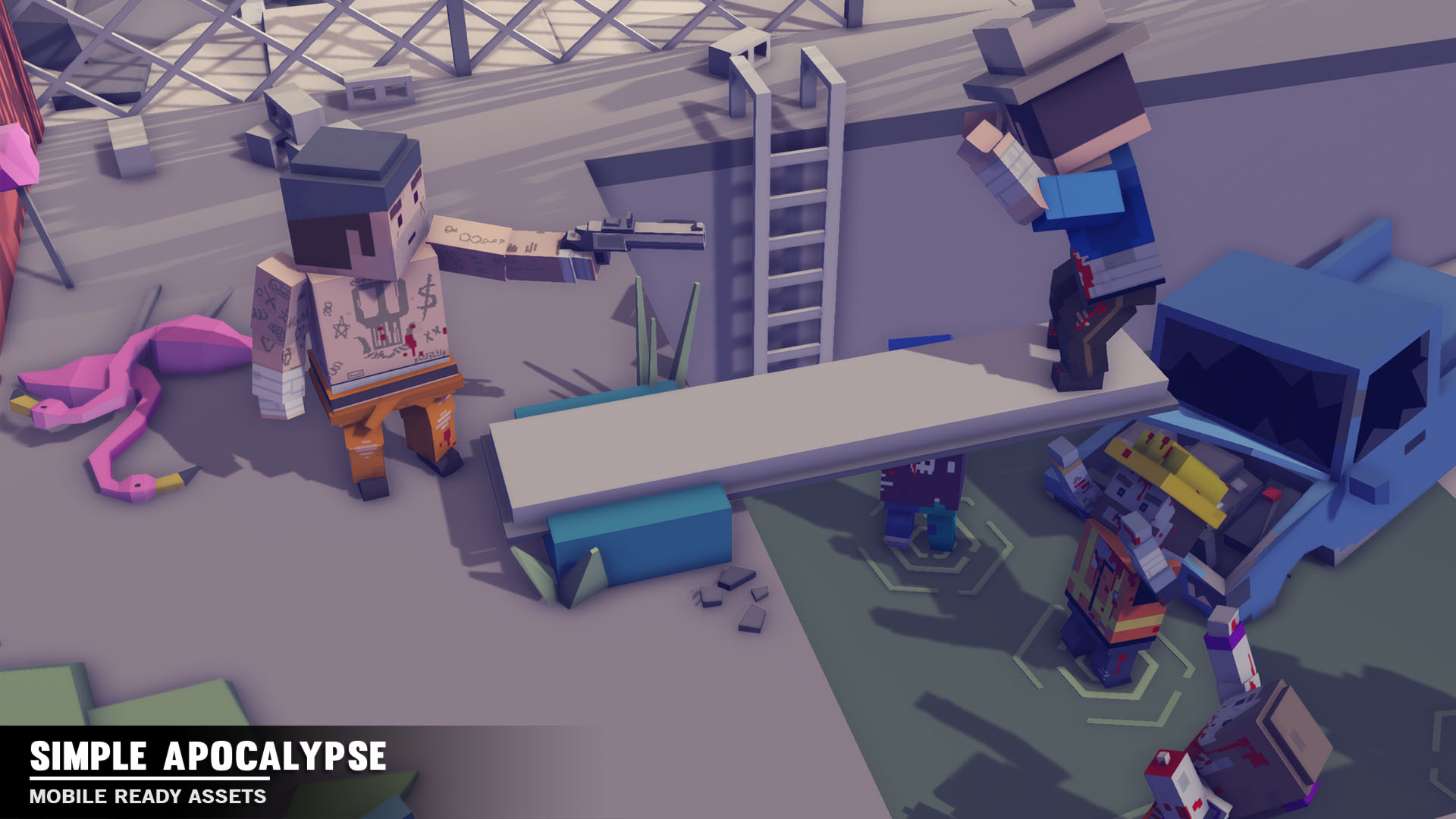 Simple Apocalypse by Synty Studios in Environments - UE4 Marketplace