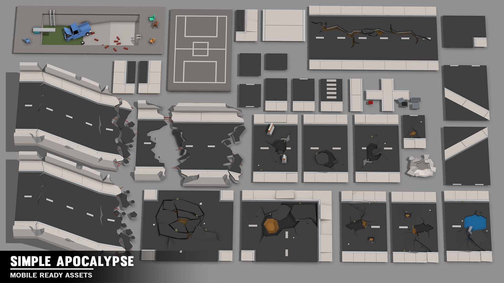 Simple Apocalypse by Synty Studios in Environments - UE4 Marketplace