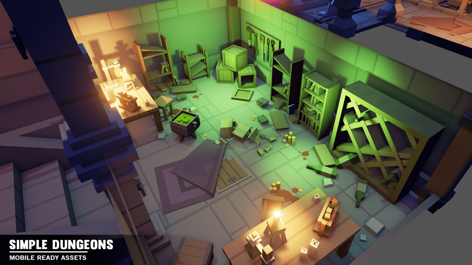 Simple Dungeons in Environments - UE Marketplace