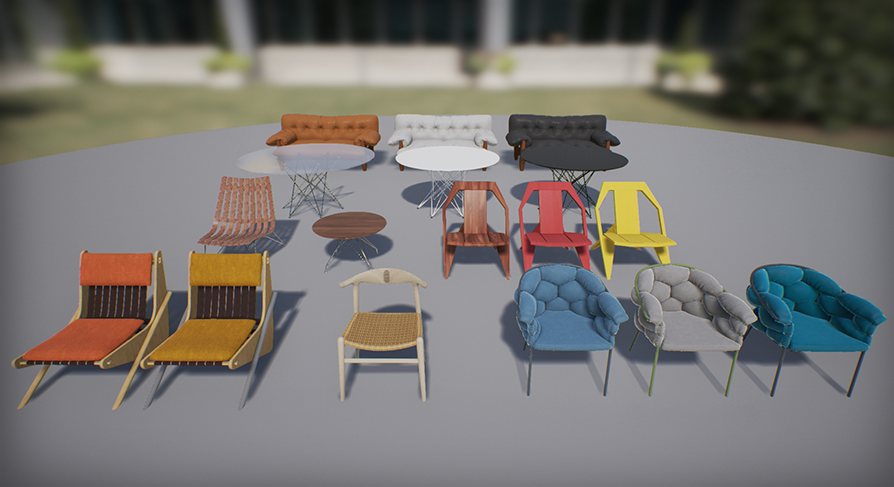 Design Connected: Seats Vol. 3 in Architectural Visualization - UE ...