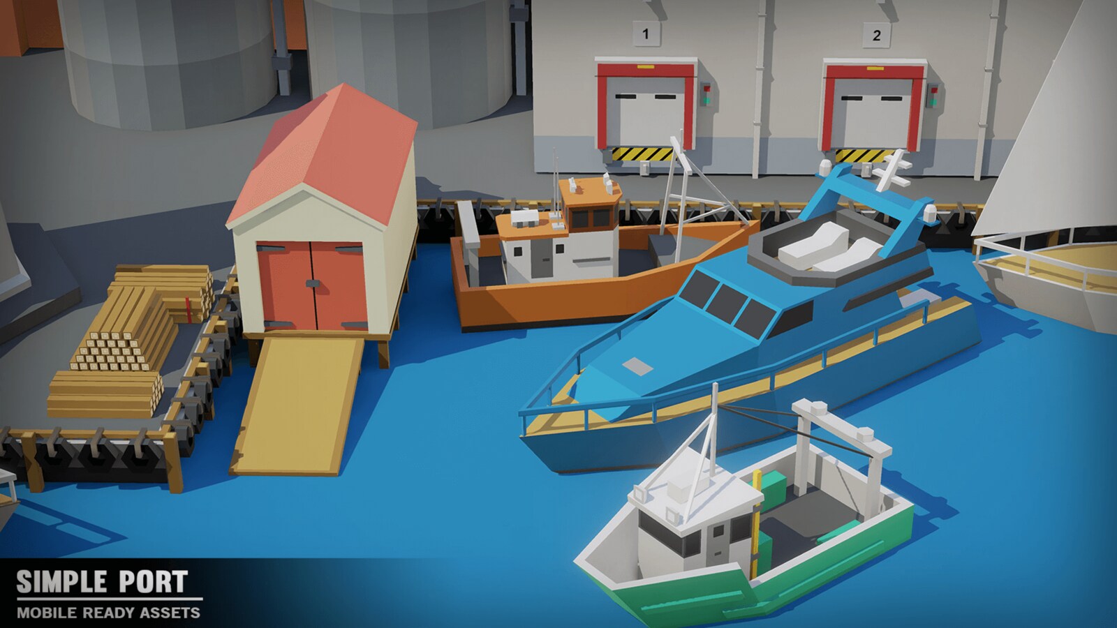 Simple Port in Environments - UE Marketplace