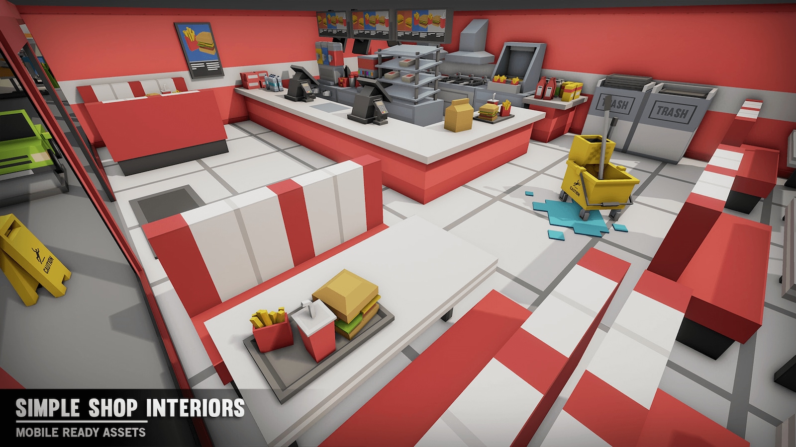 Simple Shop Interiors in Environments - UE Marketplace