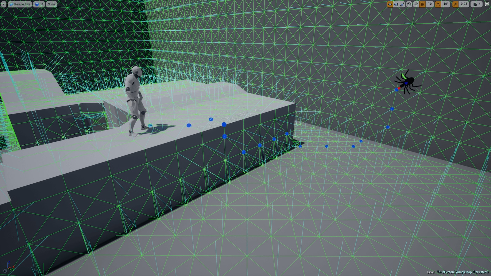 Spider Navigation in Code Plugins - UE Marketplace