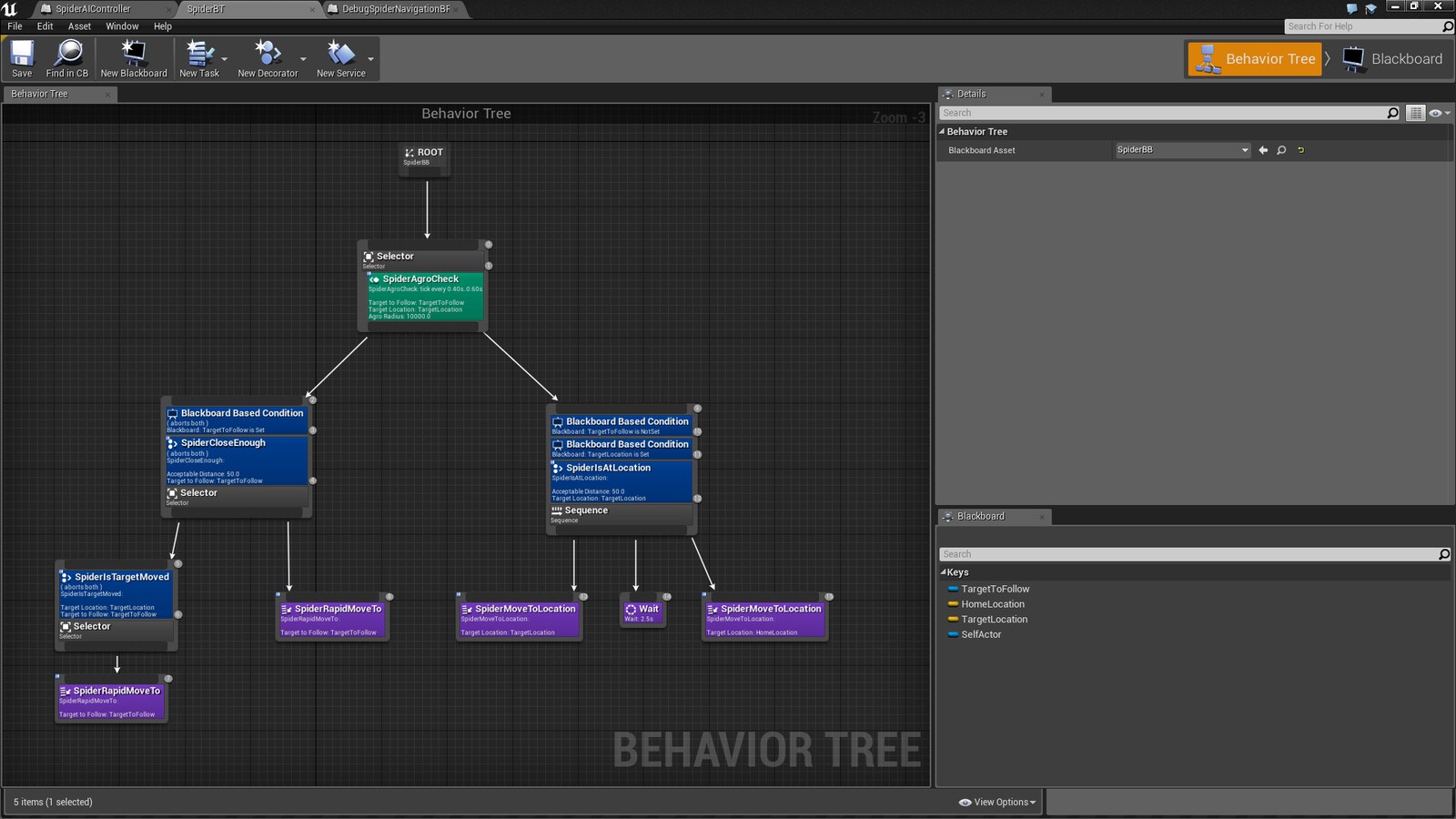 Spider Navigation in Code Plugins - UE Marketplace