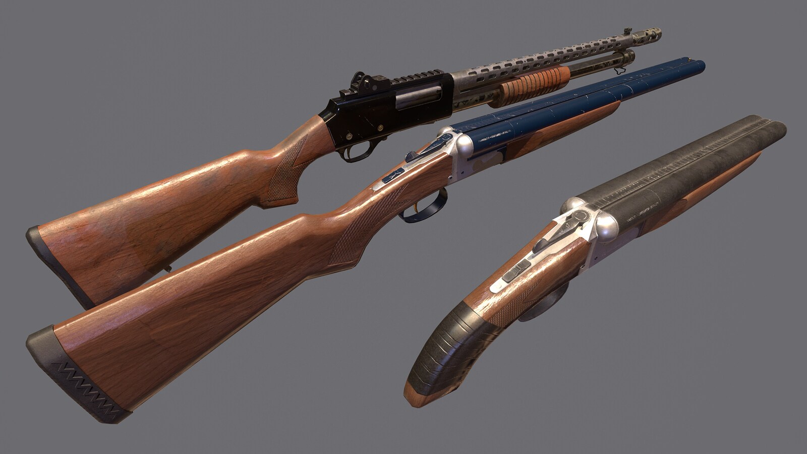 Classic Shotgun Pack in Weapons - UE Marketplace