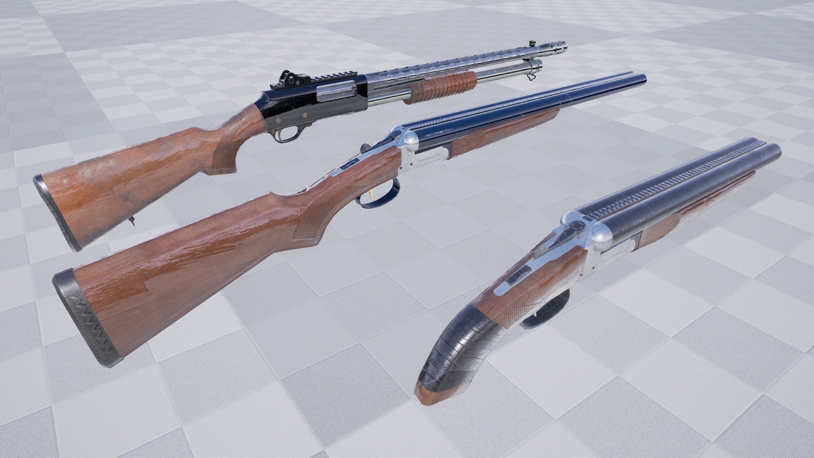Classic Shotgun Pack in Weapons - UE Marketplace