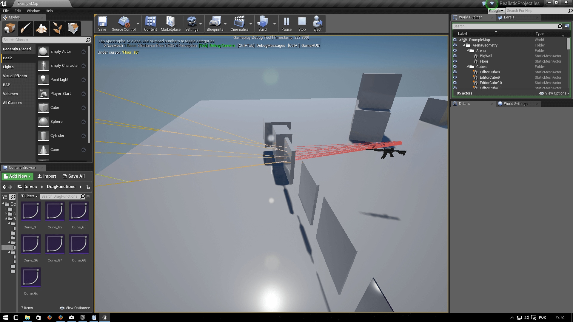 Realistic Projectiles in Blueprints - UE Marketplace