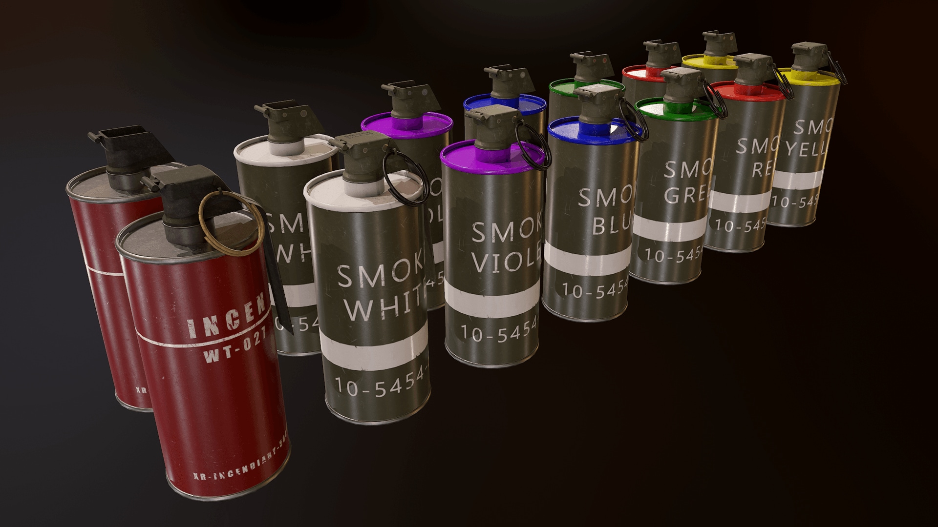 Grenades and Explosives Pack in Weapons - UE Marketplace