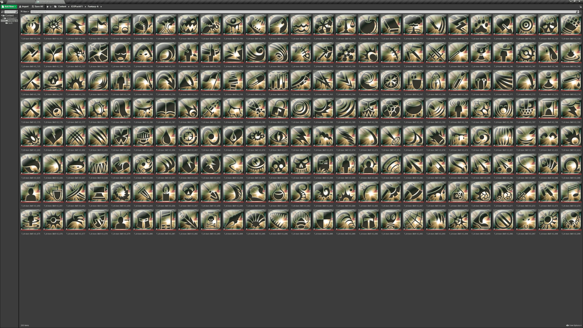 ICO Pack V1 in 2D Assets - UE Marketplace