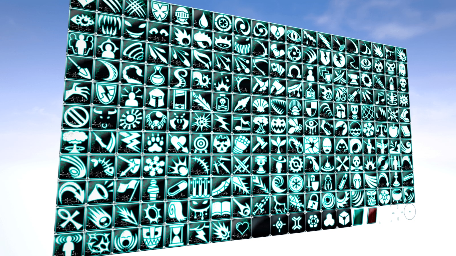 在二维资源创建的ICO Pack V1 - 虚幻引擎商城